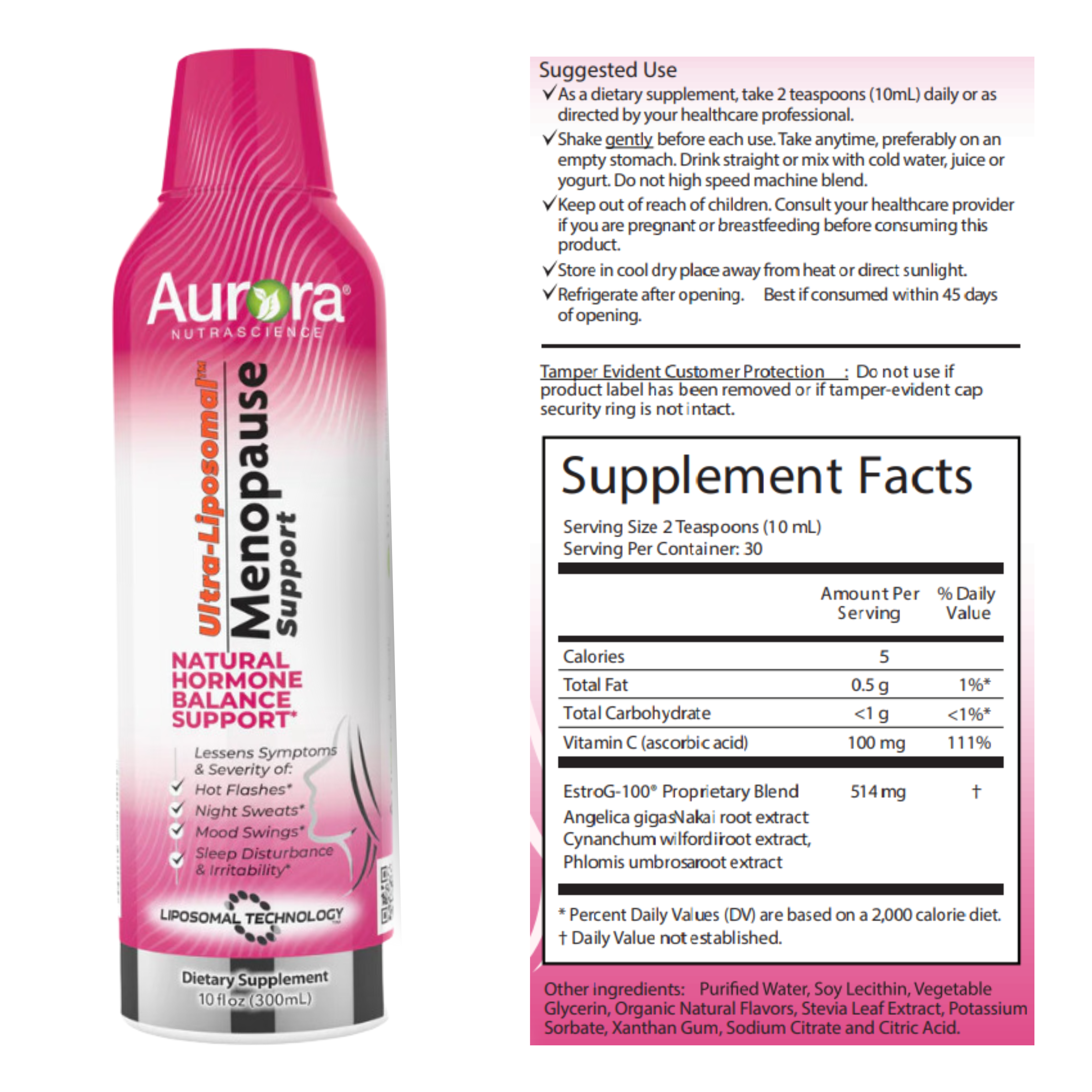 Menopause Support | Aurora Nutrascience